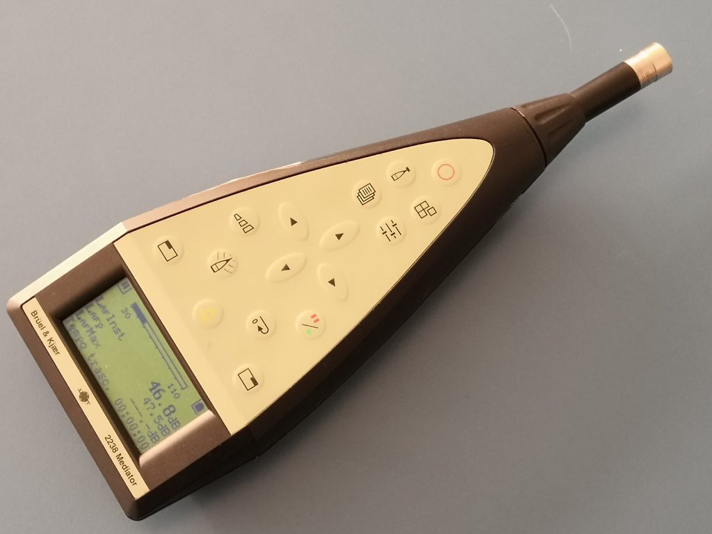 B&K 2238 Mediator Sound Level Meter repair - MEMORY SYSTEM Italy